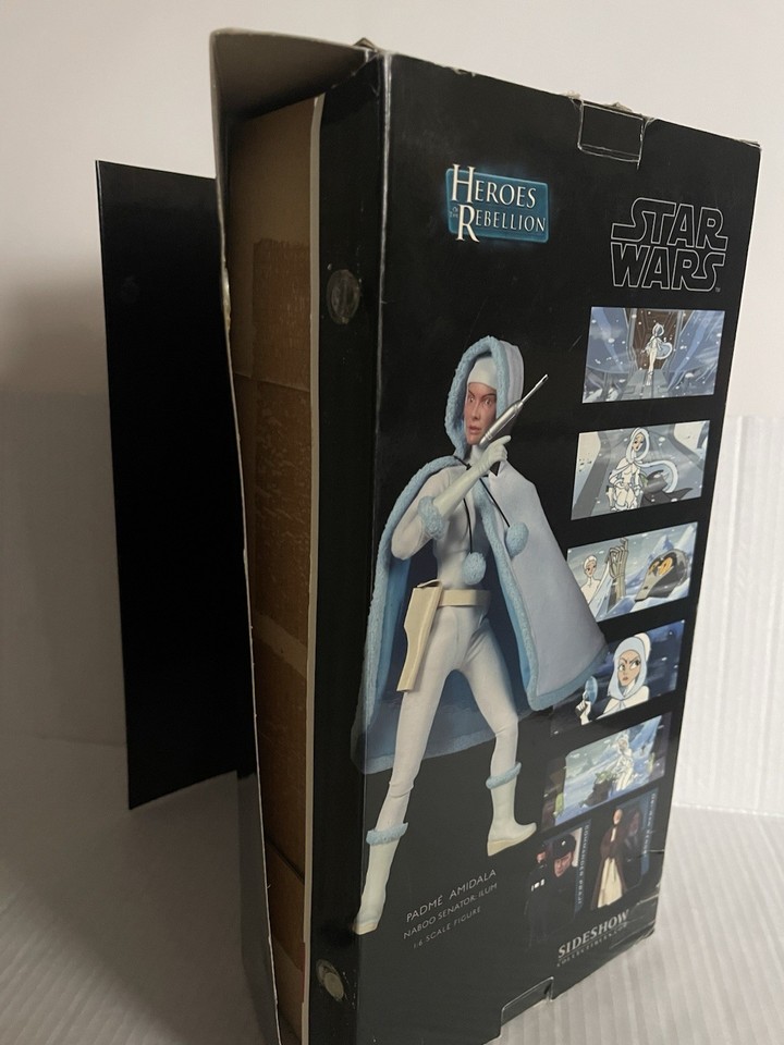Star Wars Clone Wars Padme Amidala 1:6 Scale Figure Sideshow Ilum Naboo ...