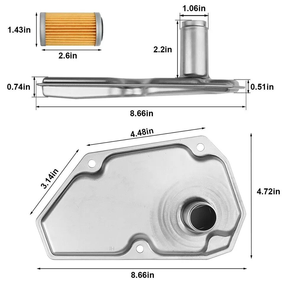 Transmission Oil Filter Pan Gasket Kit 33010-JF015 For Nissan Sentra ...