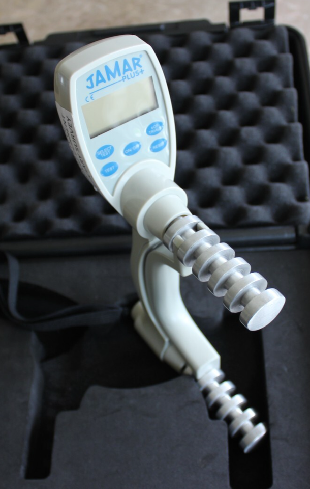 used Jamar Plus + Digital Hand Grip Strength Tester Dynamometer In Case ...