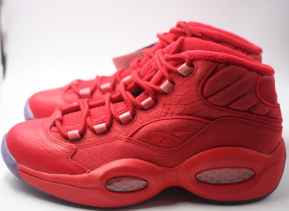 Reebok Question Women's Teyana Taylor Primal Red Ice Sole Size 11 Men’s ...