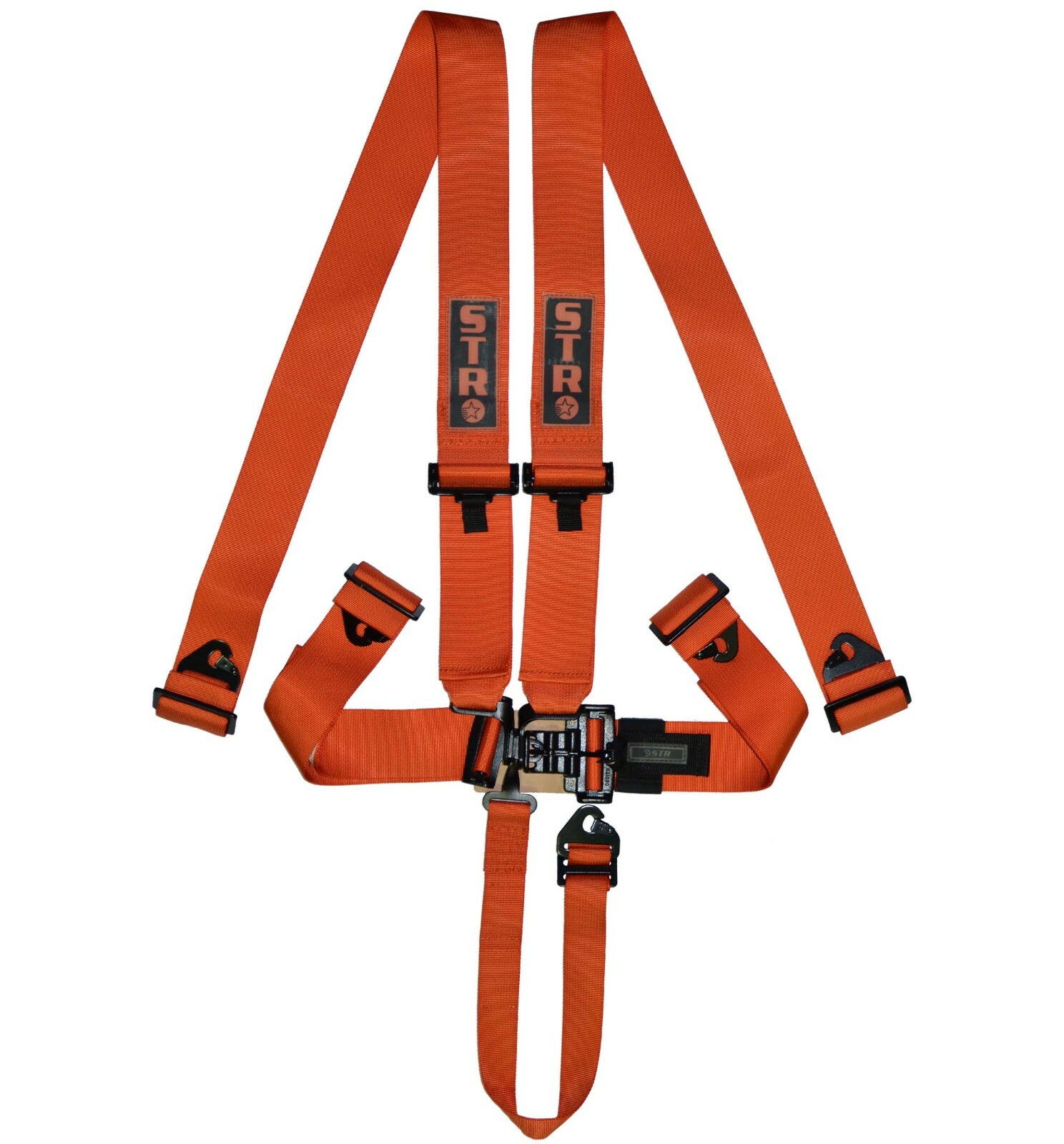 Nascar Race Harness 5-Point SFI 16.1 Racing Belt Buckle F2 F1 - ORANGE ...