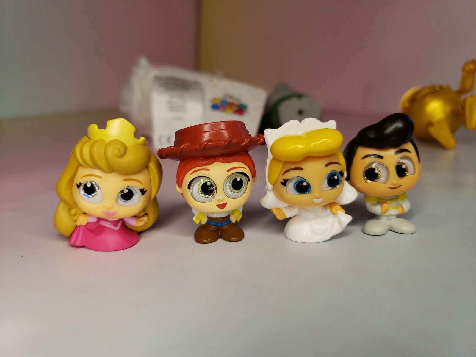 Disney Figure Lot Frozen Troll Monsters Inc Mike Doorables Marie Toy ...