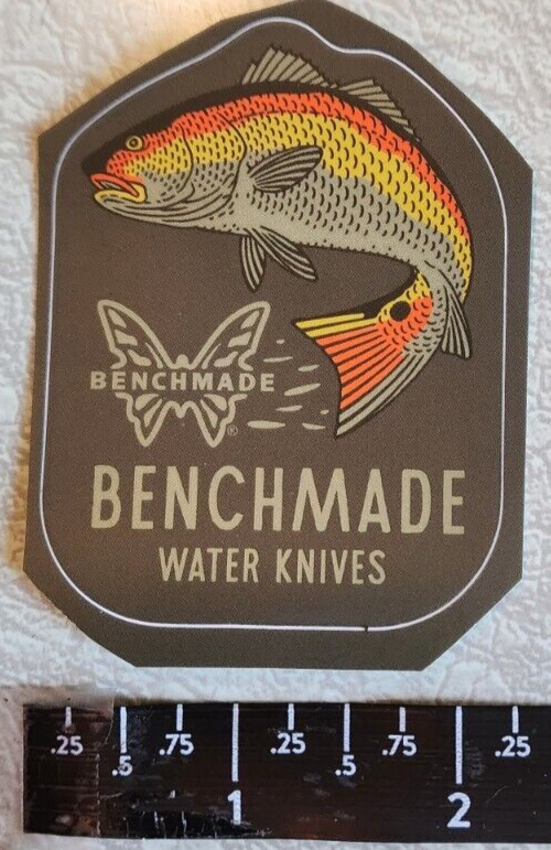 #18 - Benchmade Knives Gone Fishin' Series Vinyl Decal Sticker Shot ...
