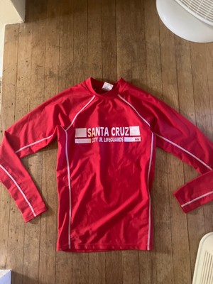 Santa Cruz City Jr. Lifeguards Rashguard Youth Large Shirt | eBay
