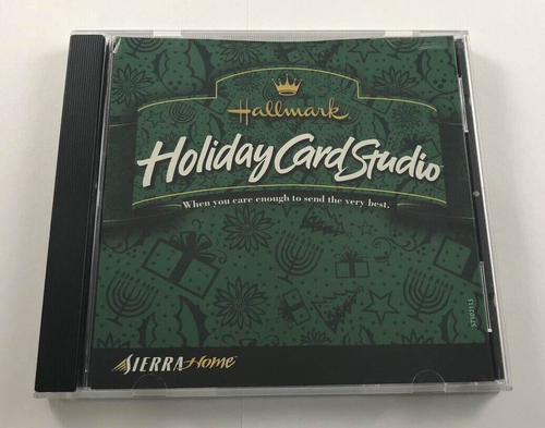 HALLMARK Holiday Card Studio : CD-ROM PC WIN 98/ME/2000/XP | eBay