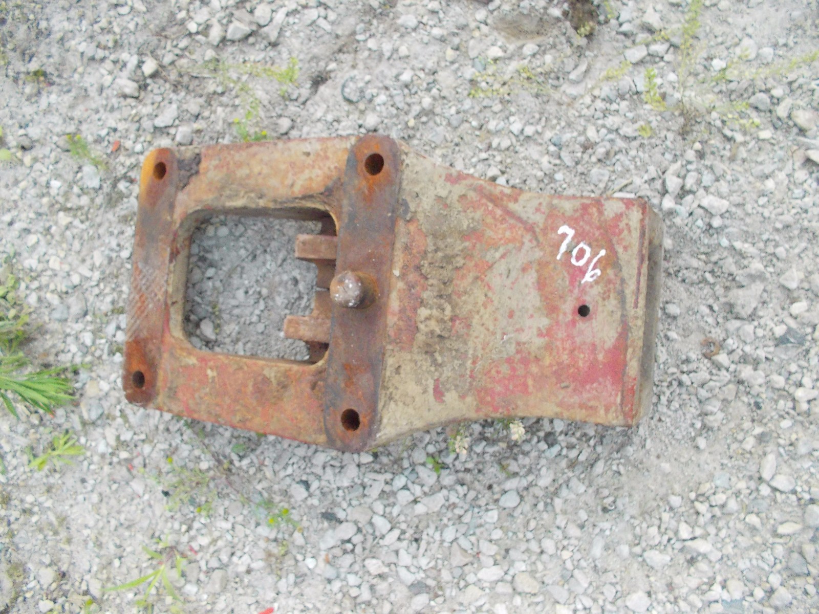 Farmall 706 806 rowcrop Tractor fasthitch main 2pt hitch drawbar tongue ...