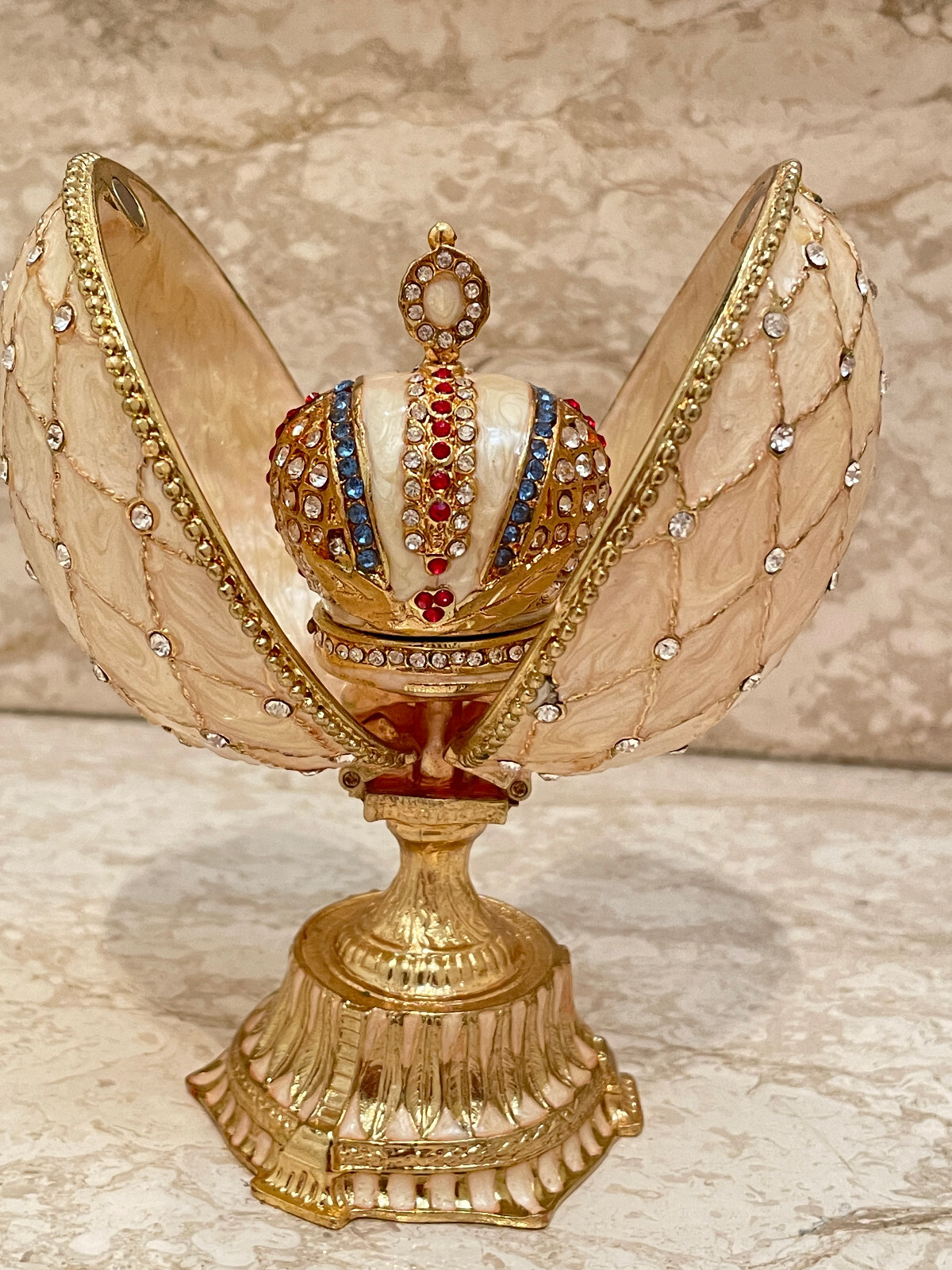 Faberge Eggs Imperial Royal Faberge egg JewelryBox Handmade ...