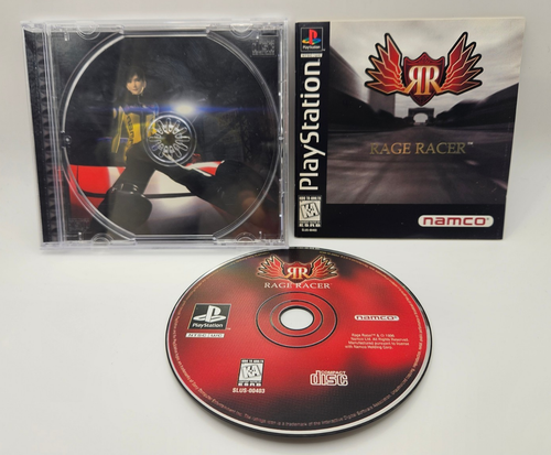 Rage Racer by Namco (Ridge series) ☆☆ Complete Playstation 1 PS1 game ...