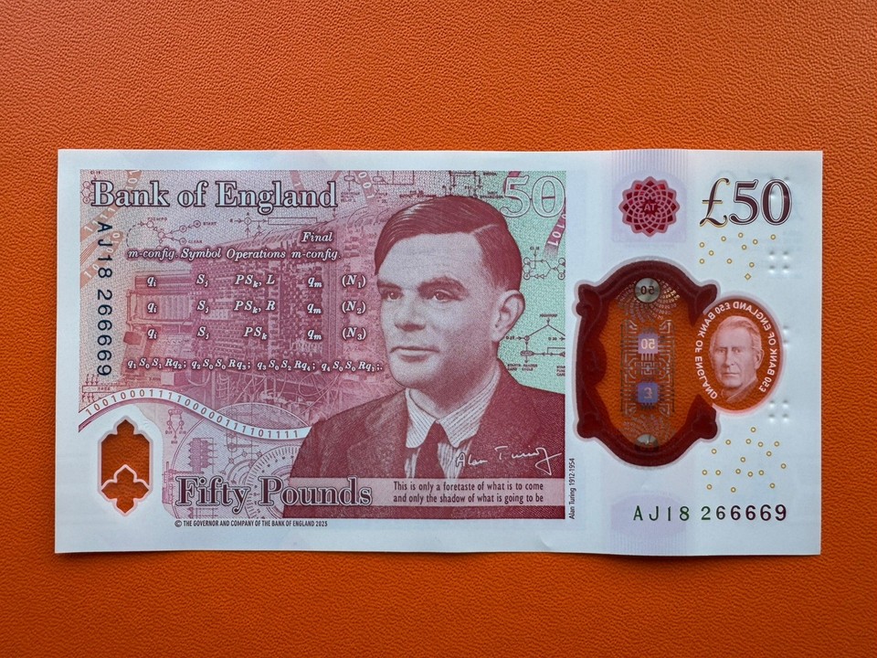King Charles III £50 Banknote Fifty Pound Note AJ18 266669 | eBay UK