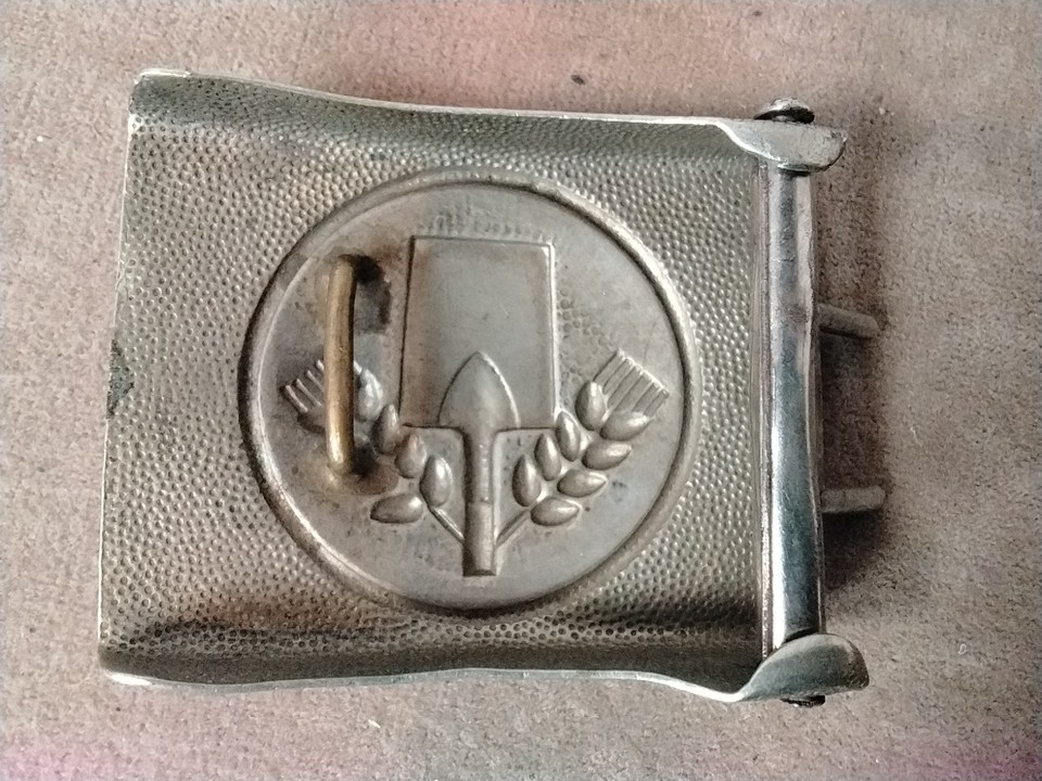 WW2 German Voluntary Labor Service Belt Buckle (FAD) / Reich Labor ...