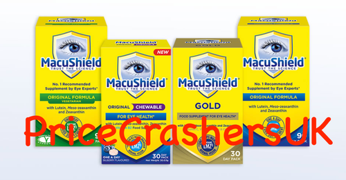Macushield Capsules Original Vegetarian or Gold Pack of 30 or 90 Food ...