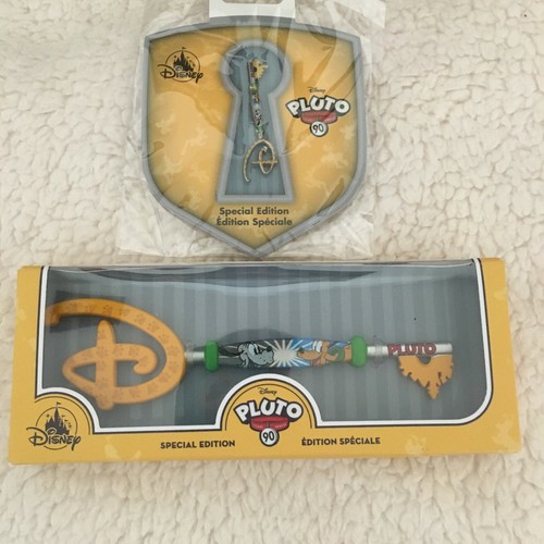 Disney Pluto 90th Anniversary Key & Pin Limited Edition | eBay