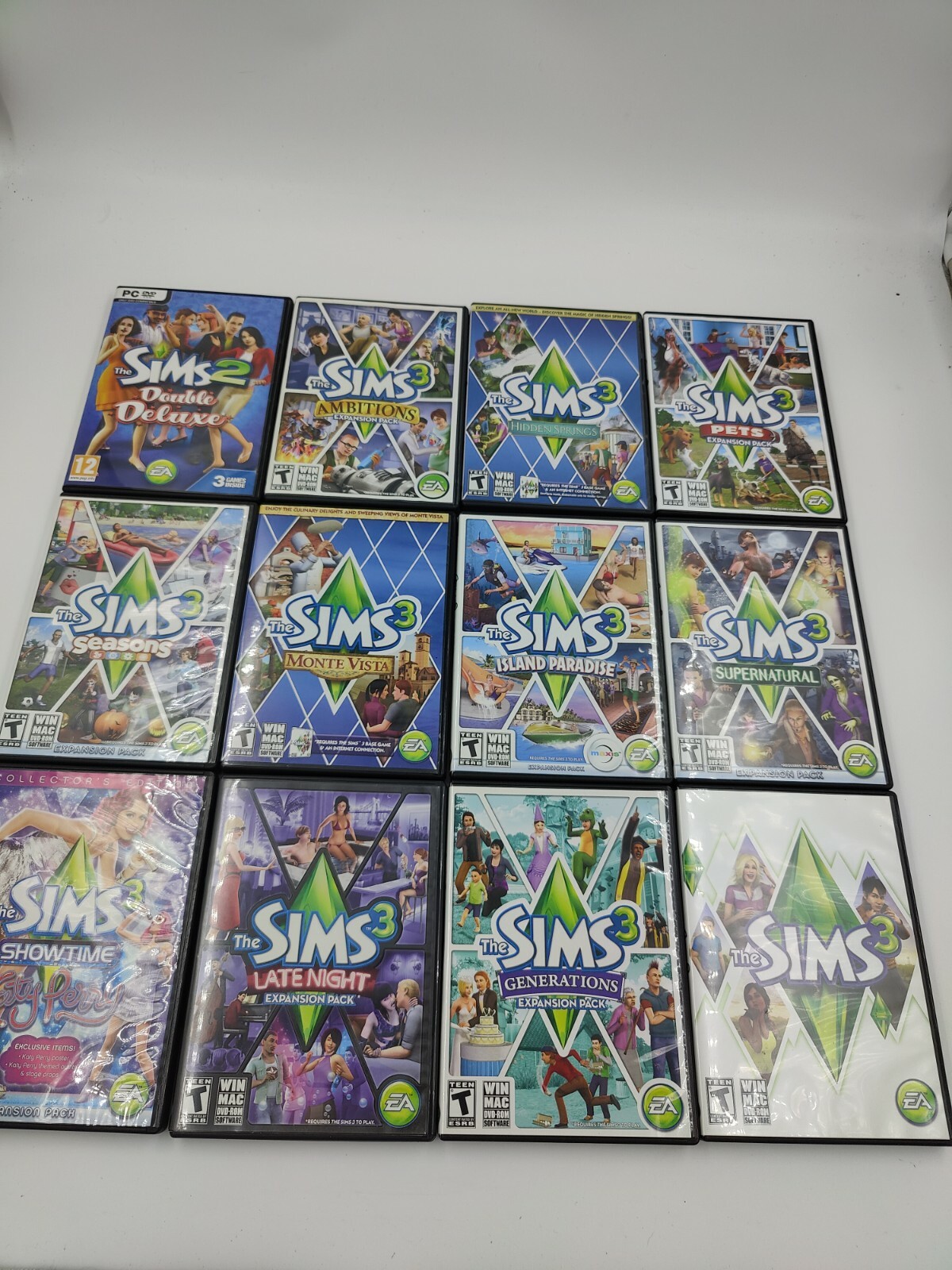 The Sims 1 2 and 3 PC Base Games + Expansions Pick Your Own With ...