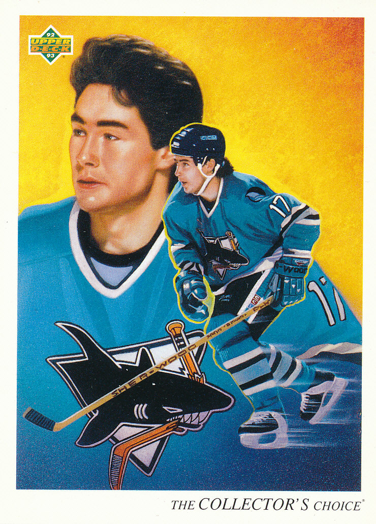 Pat Falloon 1992-93 Upper Deck #19 San Jose Sharks hockey Card | eBay