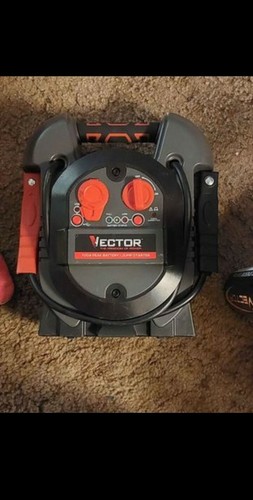 Vector 700 Peak Amp Portable Car Jump Starter with USB Power Station ...