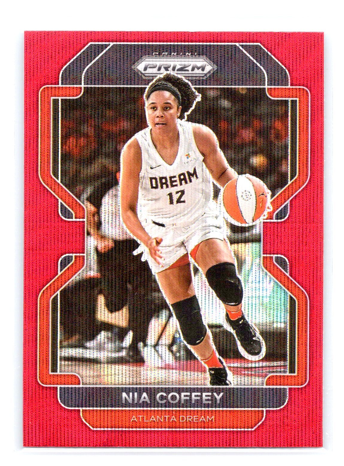 2022 Prizm WNBA #82 Nia Coffey Ruby Wave Prizm Atlanta Dream Mint | eBay
