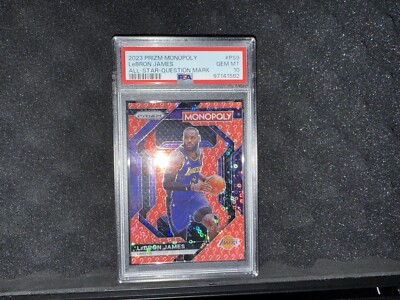 2023-24 Monopoly Prizm LeBron James All Star Question Mark /25 | eBay