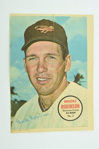1967 Topps - Poster Inserts Brooks Robinson #3 for sale online | eBay