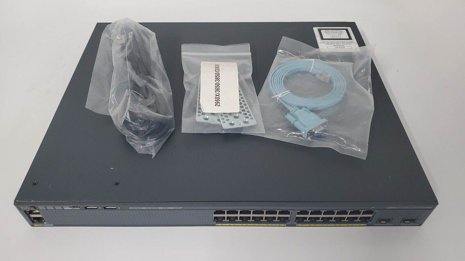 Cisco Catalyst WS-C2960X-24PD-L 24 V06 Port 1GE PoE 370W 2 x 10G SFP+ ...