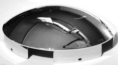 GG Front Hub Caps 6 Uneven Notches Dome Chrome Plated 1" Lip #10515 ...
