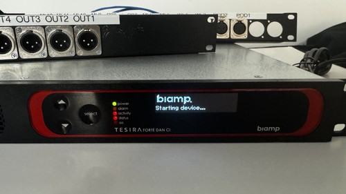Biamp Tesira FORTE DAN CI - Conference Audio Processor Dante - Incl XLR ...