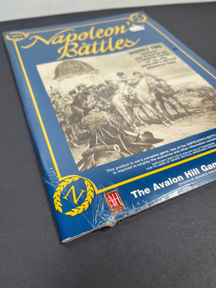 Avalon Hill NAPOLEON'S BATTLES Module Two #2 Miniature War Game NEW ...