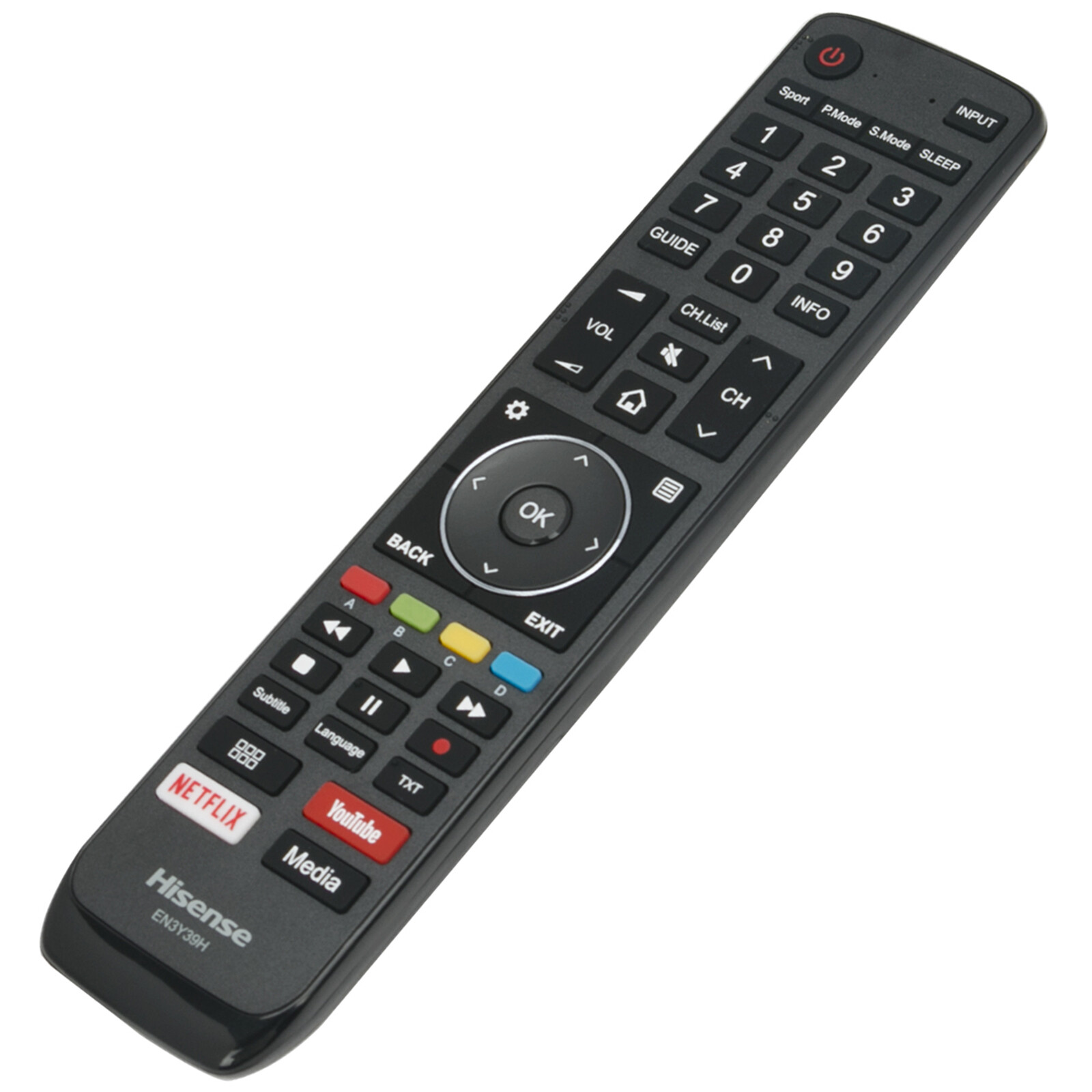 HISENSE Genuine EN3Y39H TV Remote for HSL4229HDIP HSL4829HDIP ...