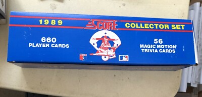 1989 SCORE COLLECTOR SET 660 Player Cards - 56 Magic Motion Trivia ...