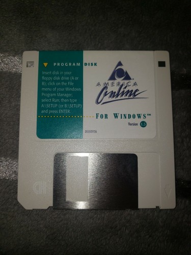 America Online AOL Program Disk For Microsoft Windows Version 1.5 | eBay