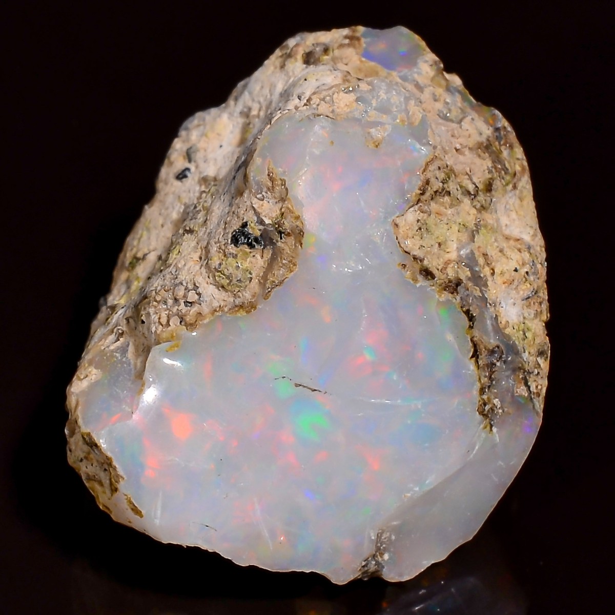 Rough Opal Raw Ethiopian Opal Crystals, Mineral Specimen, & Cutting
