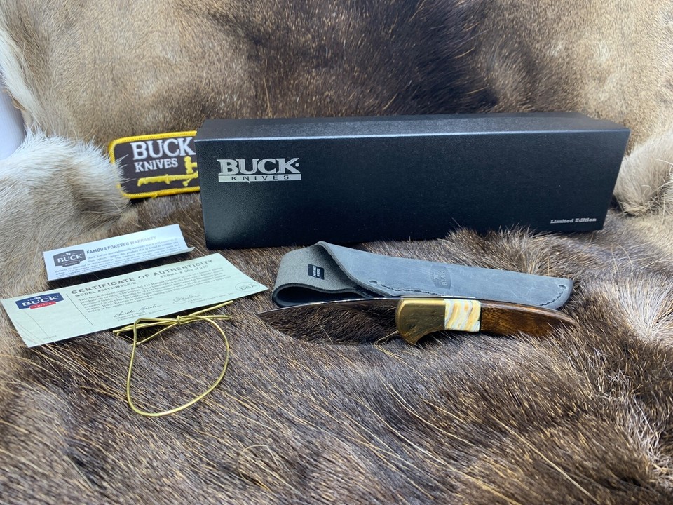 Buck LE 113 Ranger Skinner Knife Limited Edition & Ironwood Handle ...
