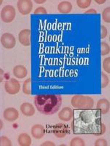 Modern Blood Banking by Harmening, Denise M. 9780803645981| eBay