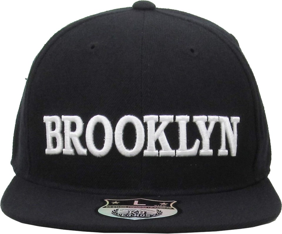 New York Harlem Bronx Brooklyn Embroidered Fitted Hat Cap Borough NYC ...