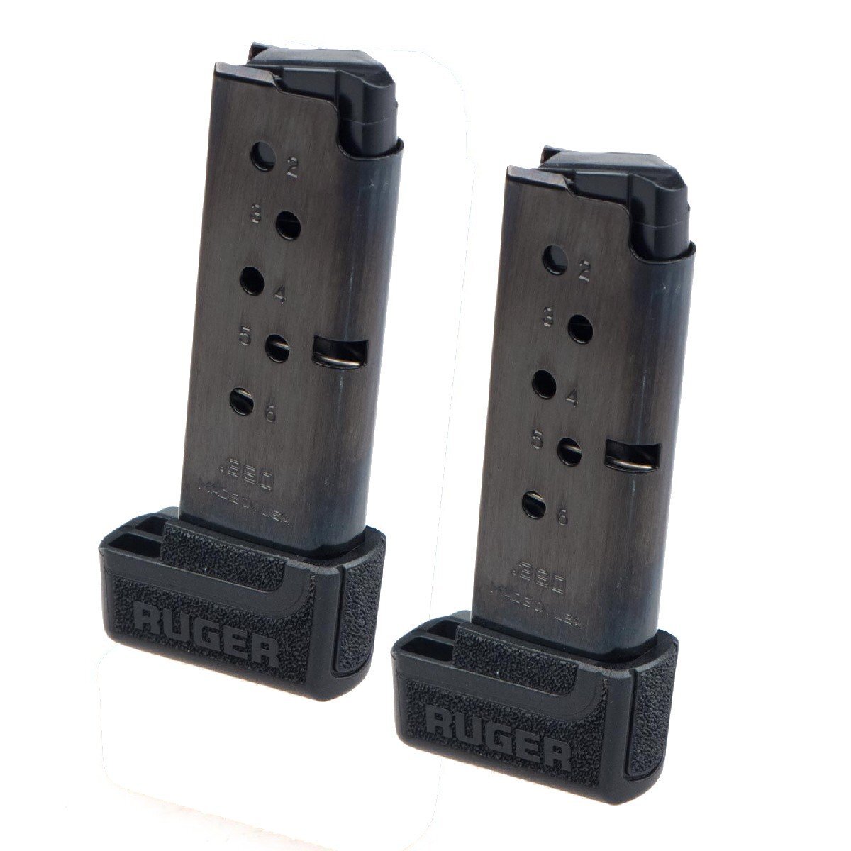 2-PACK Ruger® LCP II 380acp 7rd Blue Extended Factory Magazine ...