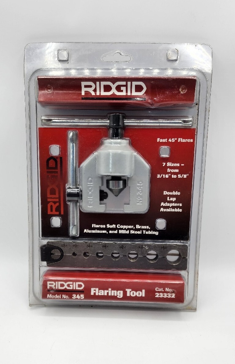 RIDGID 23332 Pipe Flaring Tool for 45-degree Flares for sale online | eBay