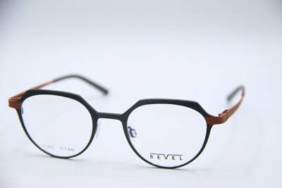 NEW BEVEL 8747 CAPULET GGWT MATTE GREY BROWN AUTHENTIC EYEGLASSES 47-20 ...