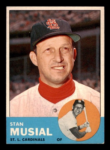 1963 Topps Baseball #250 Stan Musial EX *e1 | eBay