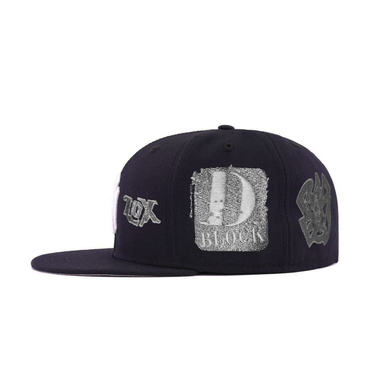 LOX New York Yankees 59FIFTY Fitted Bad Boy Ruff Ryders Rocafella Hat ...