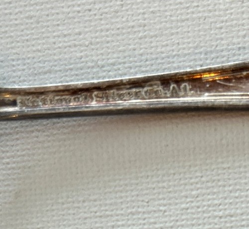 National Silver Co. Princess Royal Silverplate Lot of 7 Serving Spoons ...