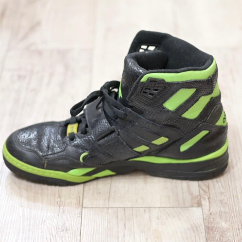 Adidas Jeremy Scott TORSION ARTILLERY High Black Snake Fluorescent ...