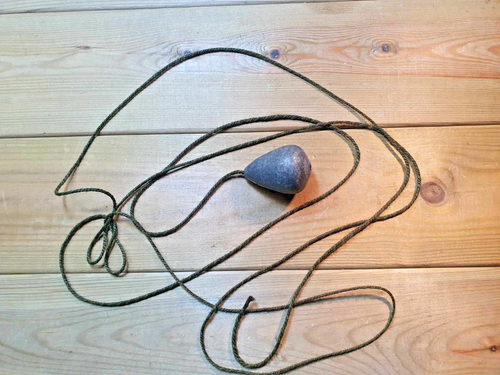 Vintage Lead Plumb Bob Line String Old Tools Diy Weight Builders ...