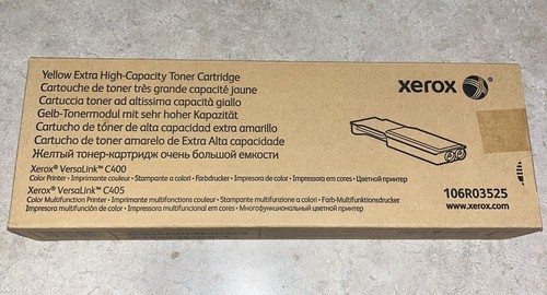 New Genuine Xerox VersaLink C400/C405 High Capacity Toner - Yellow ...