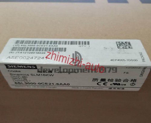 ONE NEW SIEMENS LINE REACTOR 6SL3000-0CE21-6AA0 | eBay