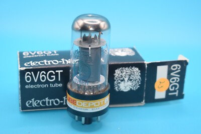 NOS ELECTRO HARMONIX 6V6GT EH TUBE - NEW IN BOX - TESTED & VERIFIED | eBay