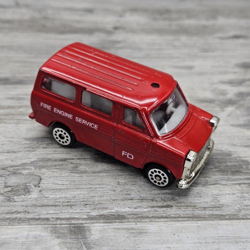 Vintage 1/64 Diecast Ford Fire Service Van 70s Zyll Zylmex - Red | eBay