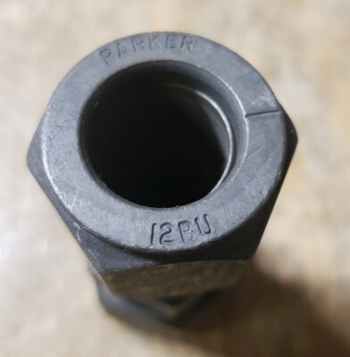 Parker 12BU compression Bulkhead 1J-2965-D4 | eBay