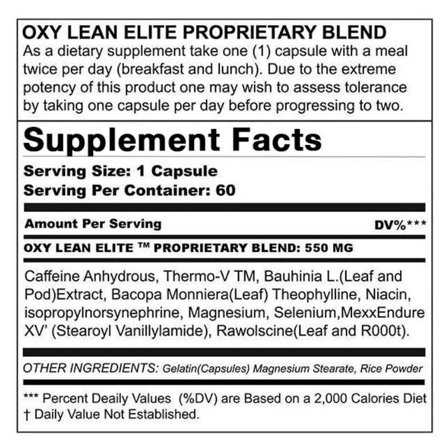 SHREDZ Genone Oxy Lean Elite V2 Fat Burner - 90 Count for sale online | eBay