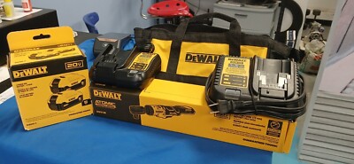DEWALT 1/2" RATCHET ATOMIC 20V DCF512B WITH 2, 5AH BATTERY ,2 CHARGERS ...