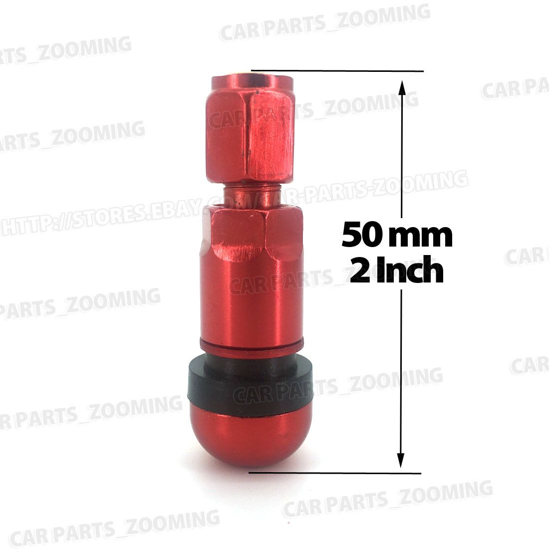 4Pcs Black ALLOY STEEL Tubeless car Tire wheel Valves Stems Combo Pack ...