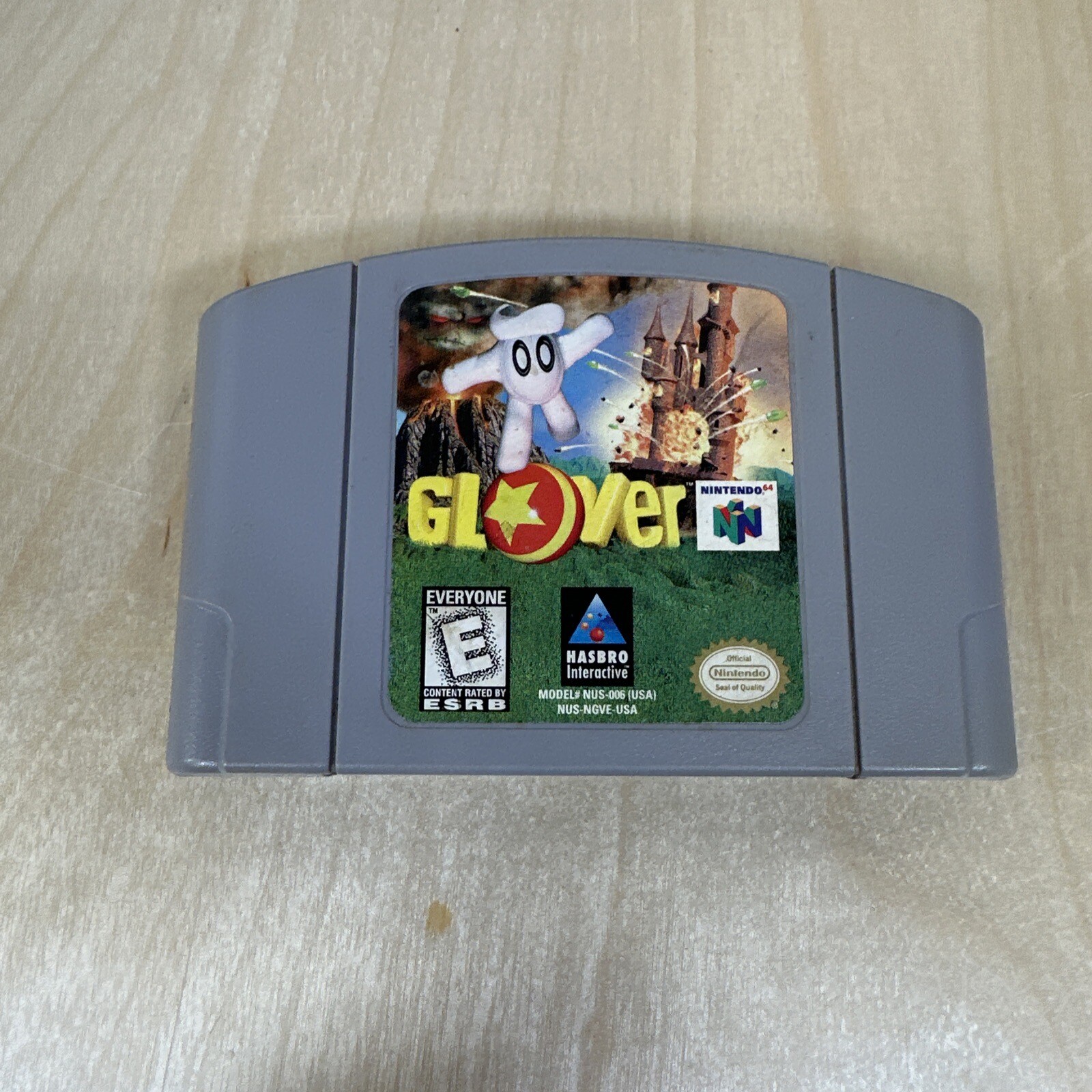 Glover Nintendo 64 Authentic N64 Cartridge Only Tested 608610990867| eBay